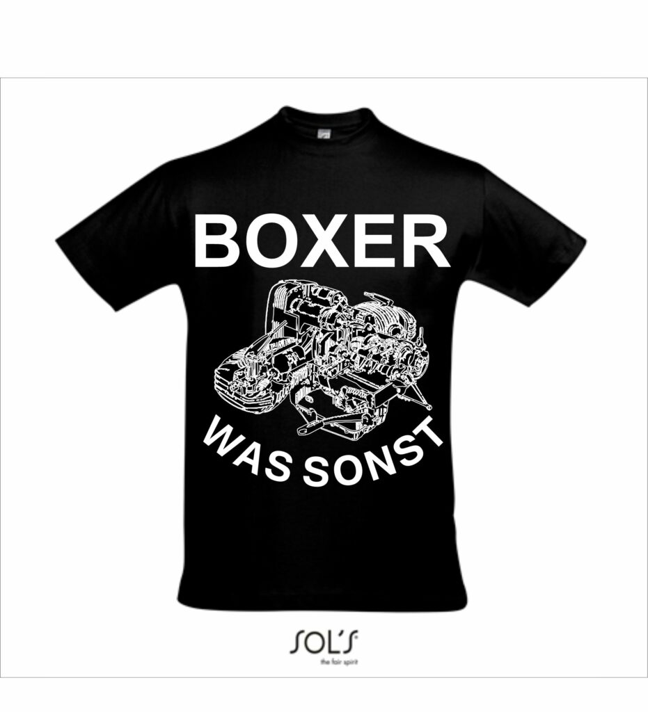 BMW Motorrad T-Shirt Boxer was sonst | Beschriftungen Cardesign